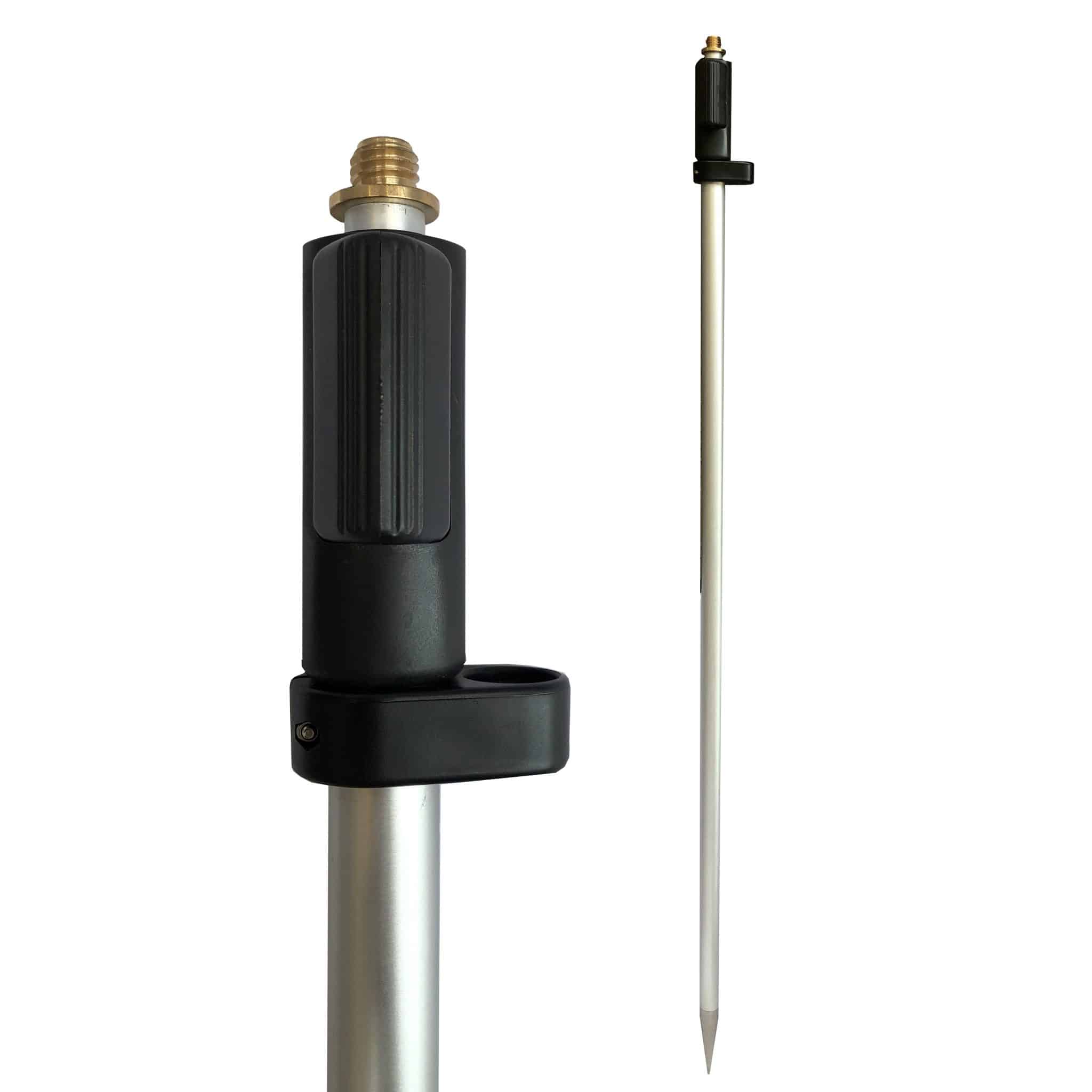 GeoMeasure Quick Release Aluminum Prism Pole (Leica Style) - GPS & GNSS ...