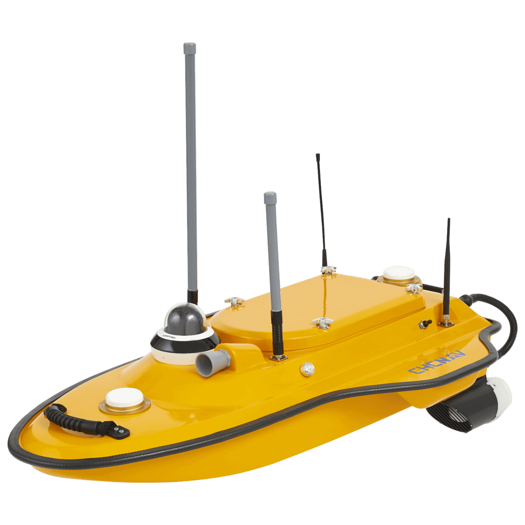 CHCNAV Apache 3 Single Beam USV Echo Sounding Boat | Bench Mark
