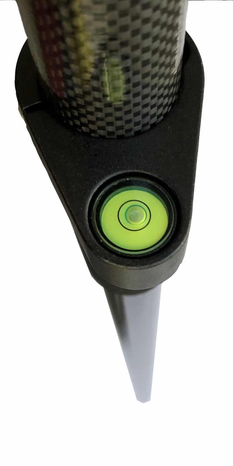 GeoMeasure 2M Fixed Height Two Section Carbon Fibre Rover Pole - GPS ...