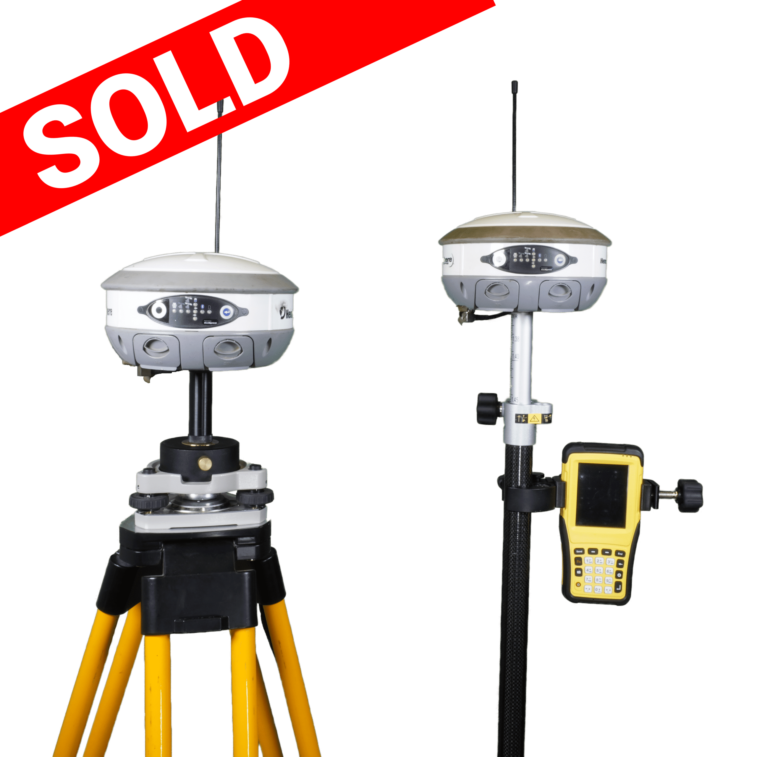 (1.1) Used Hemisphere S320 GNSS RTK Base and Rover w/ P9 and ...