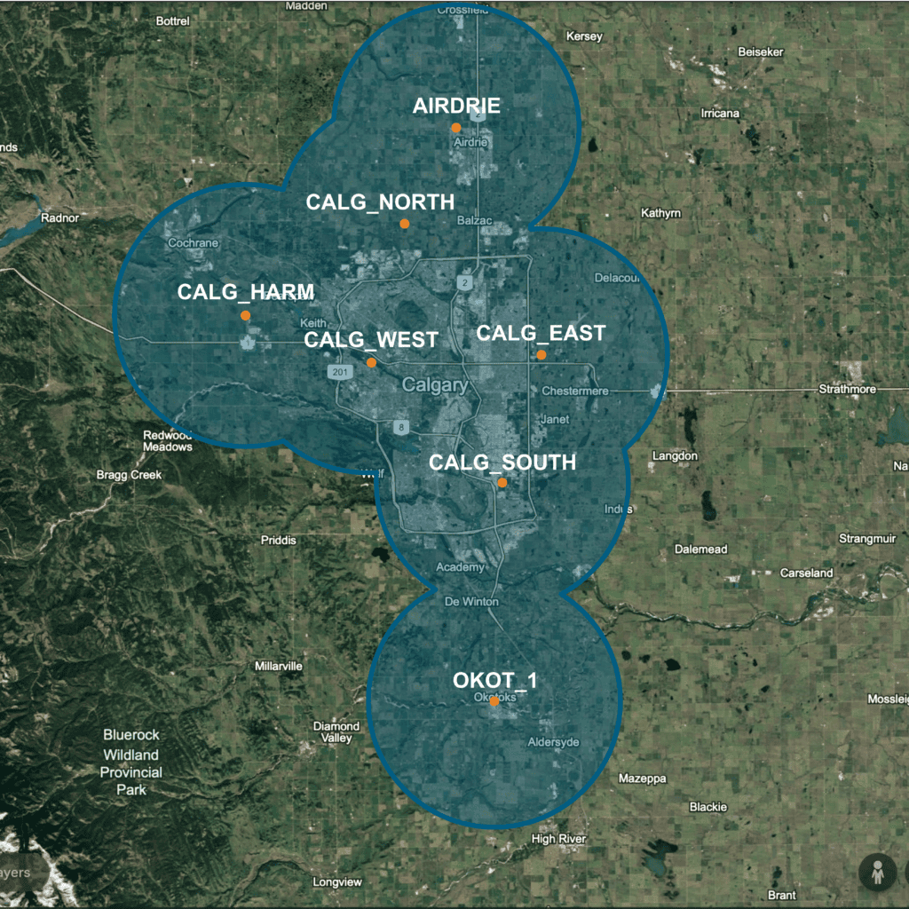 Chinook - Calgary Based NTRIP Network | Bench Mark