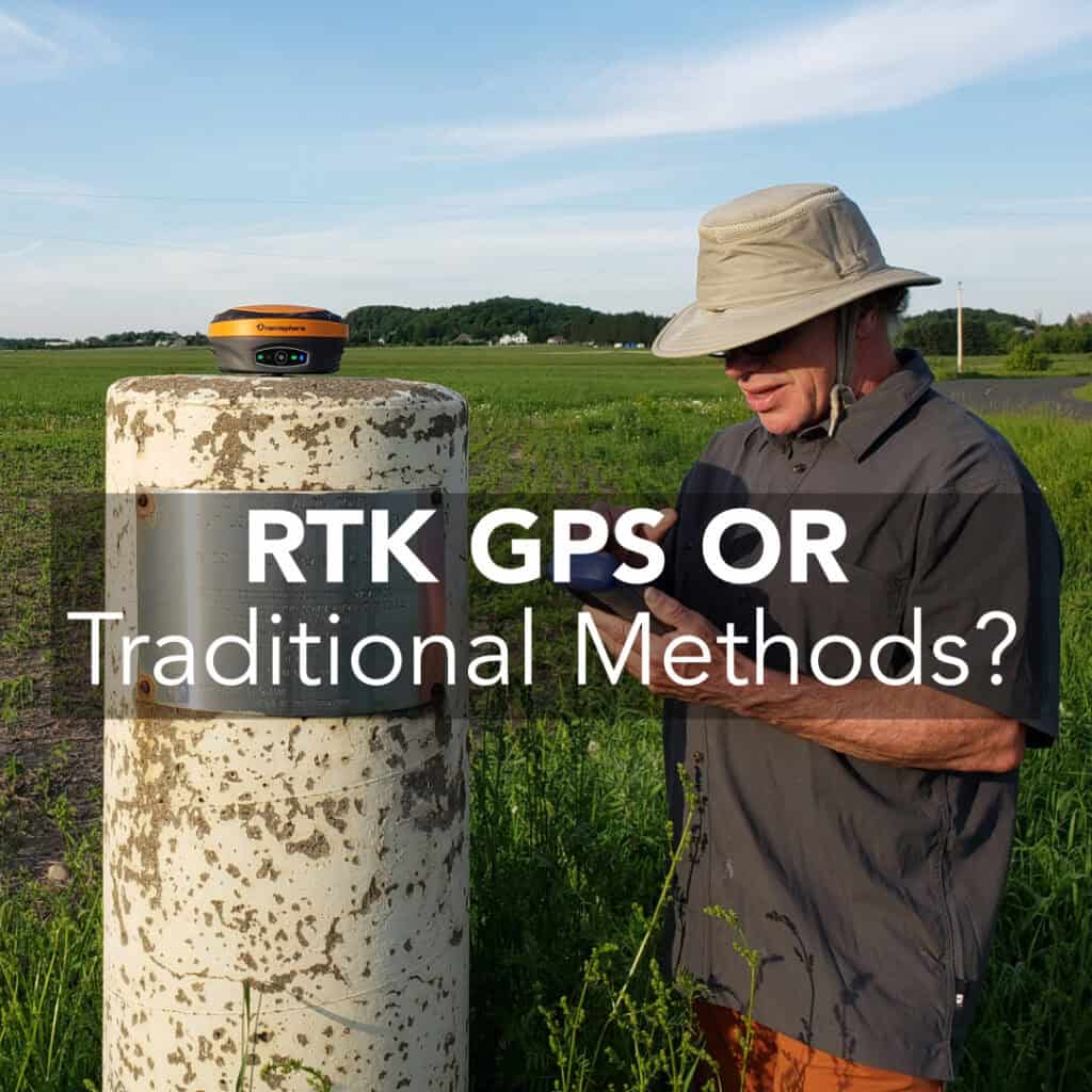 RTK GPS vs. Traditional Surveying | Bench Mark